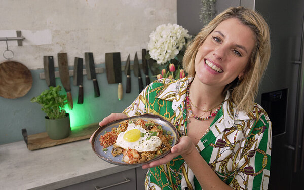 Rezept für Fried Kimchi Rice von TV-Köchin Felicitas Then