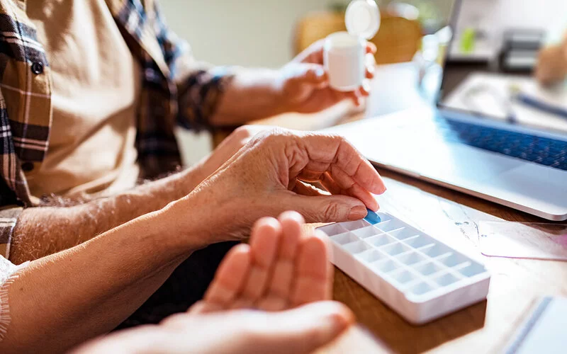 Tabletten regelmäßig einnehmen