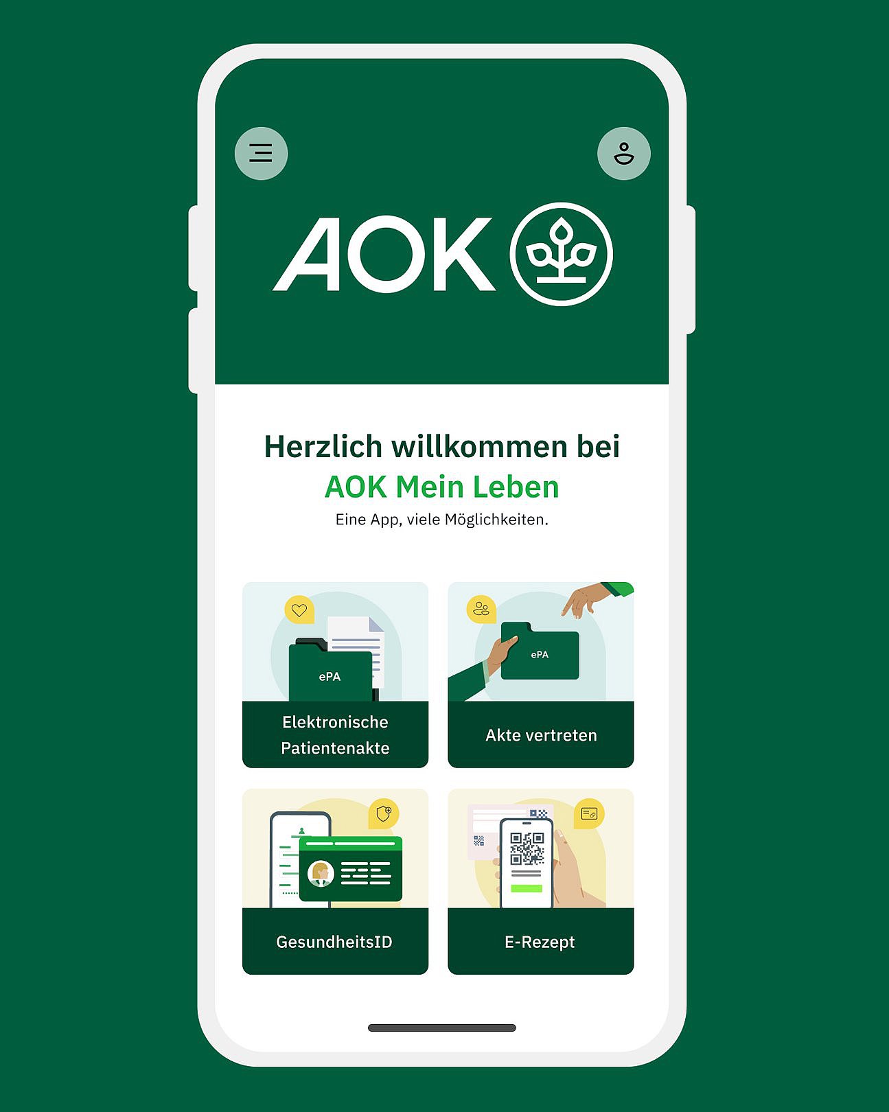 E-Rezept jetzt auch über AOK-App einlösbar | AOK Presse