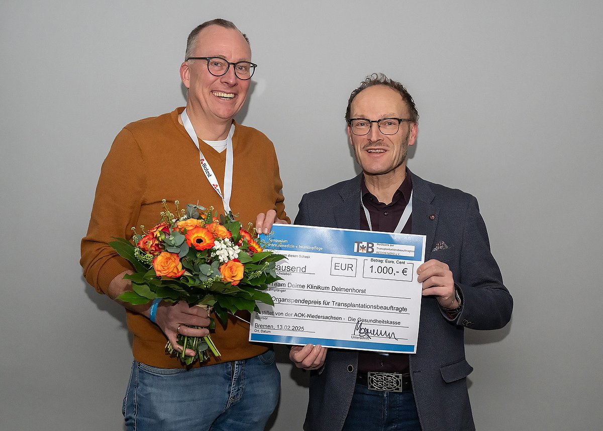 AOK-Organspendepreis für Transplantationsbeauftragte vergeben | Presse ...